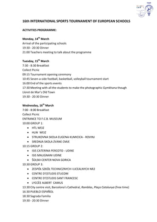 Programació del torneig 2016 def corregido - drive | PDF