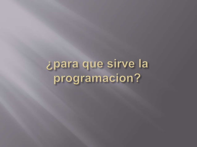 programacion 10° | PPTX