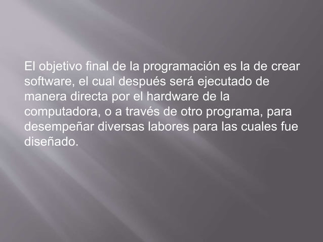 programacion 10° | PPT