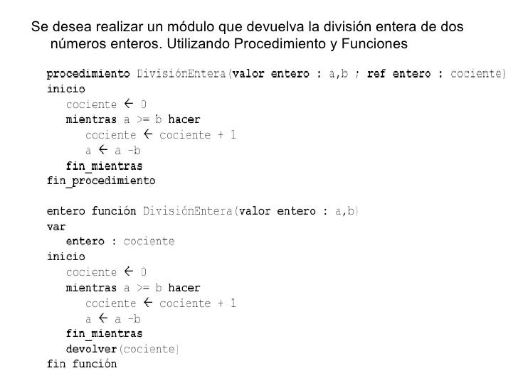 Programación Modular