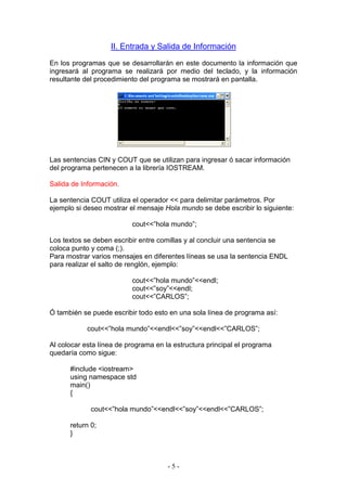 Programación c++forcsma | PDF