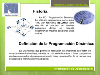 Programación Dinámica | PPTX | Programming Languages | Computing