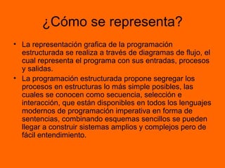 Programación estructurada | PPT