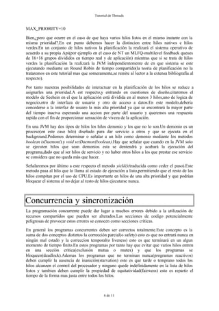 Programación multihebra en java | PDF