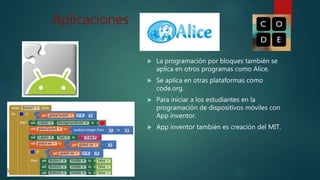 Programación por bloques | PPTX