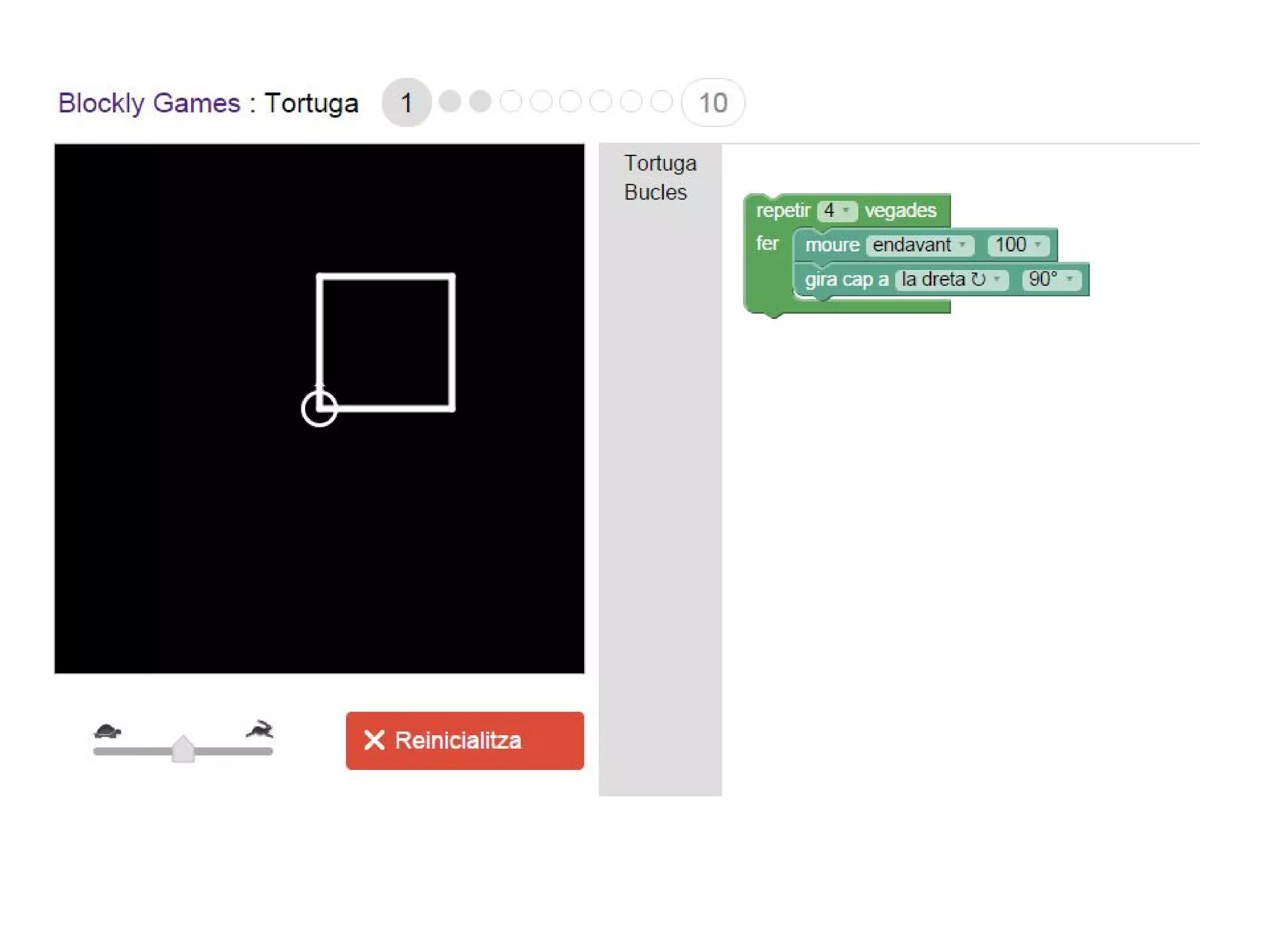 Programació amb Blockly Games Turtle | PDF