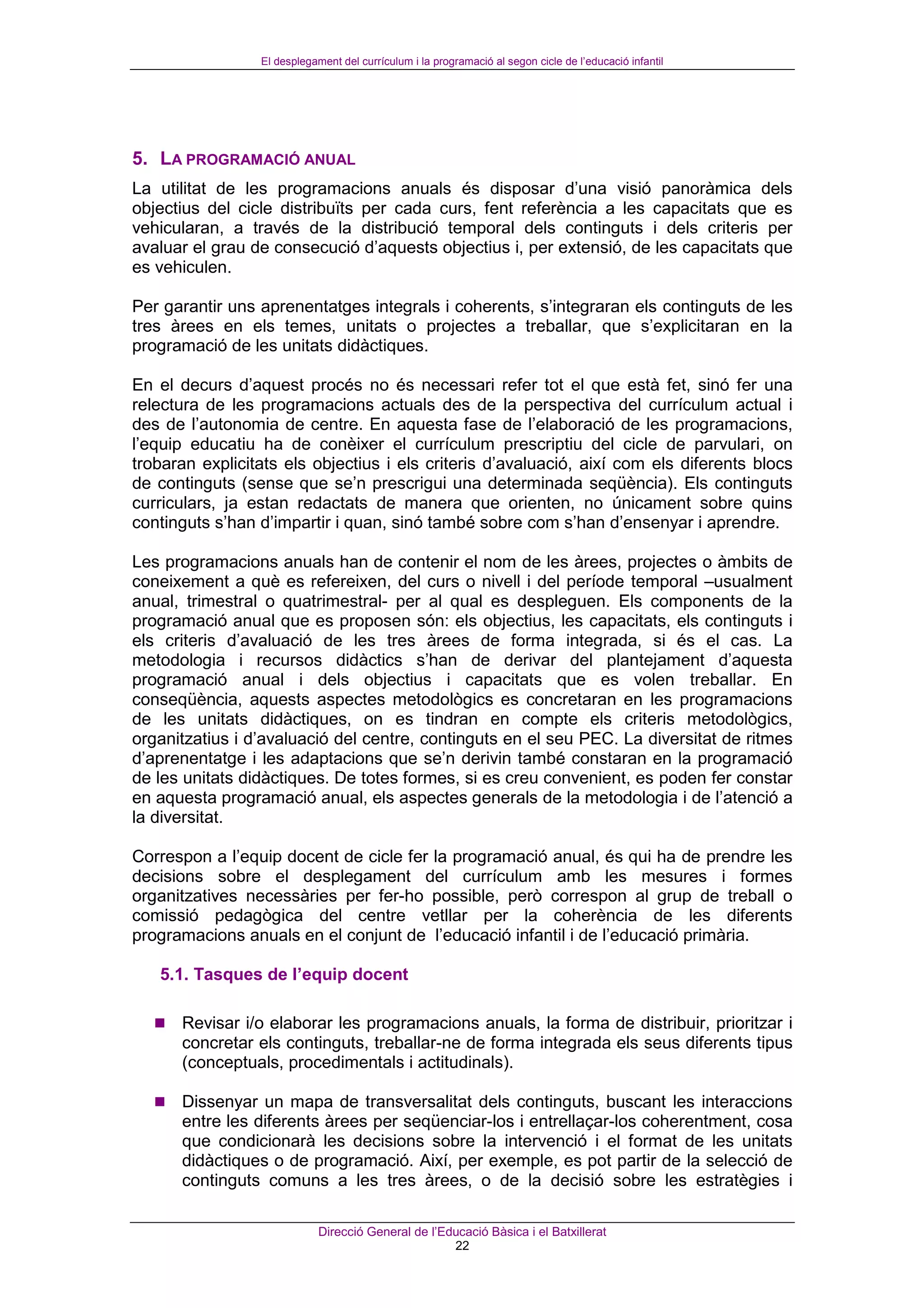 Programacio Infantil | PDF