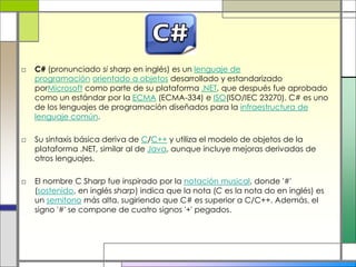 Lenguaje de programacion | PPTX