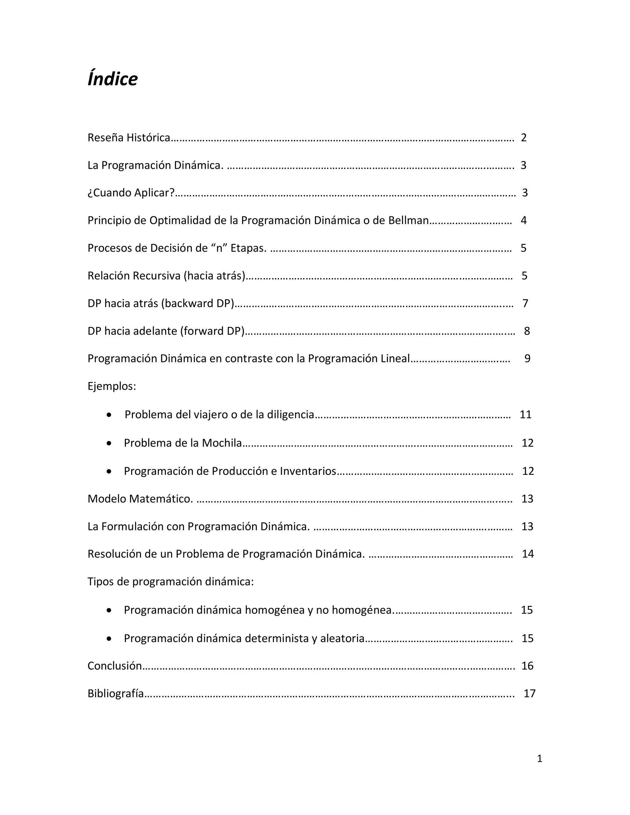 Programacion dinamica final | PDF | Programming Languages | Computing
