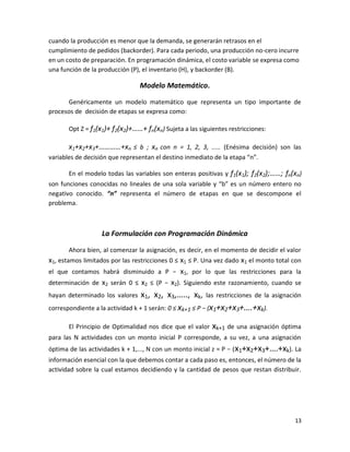 Programacion dinamica final | PDF | Programming Languages | Computing