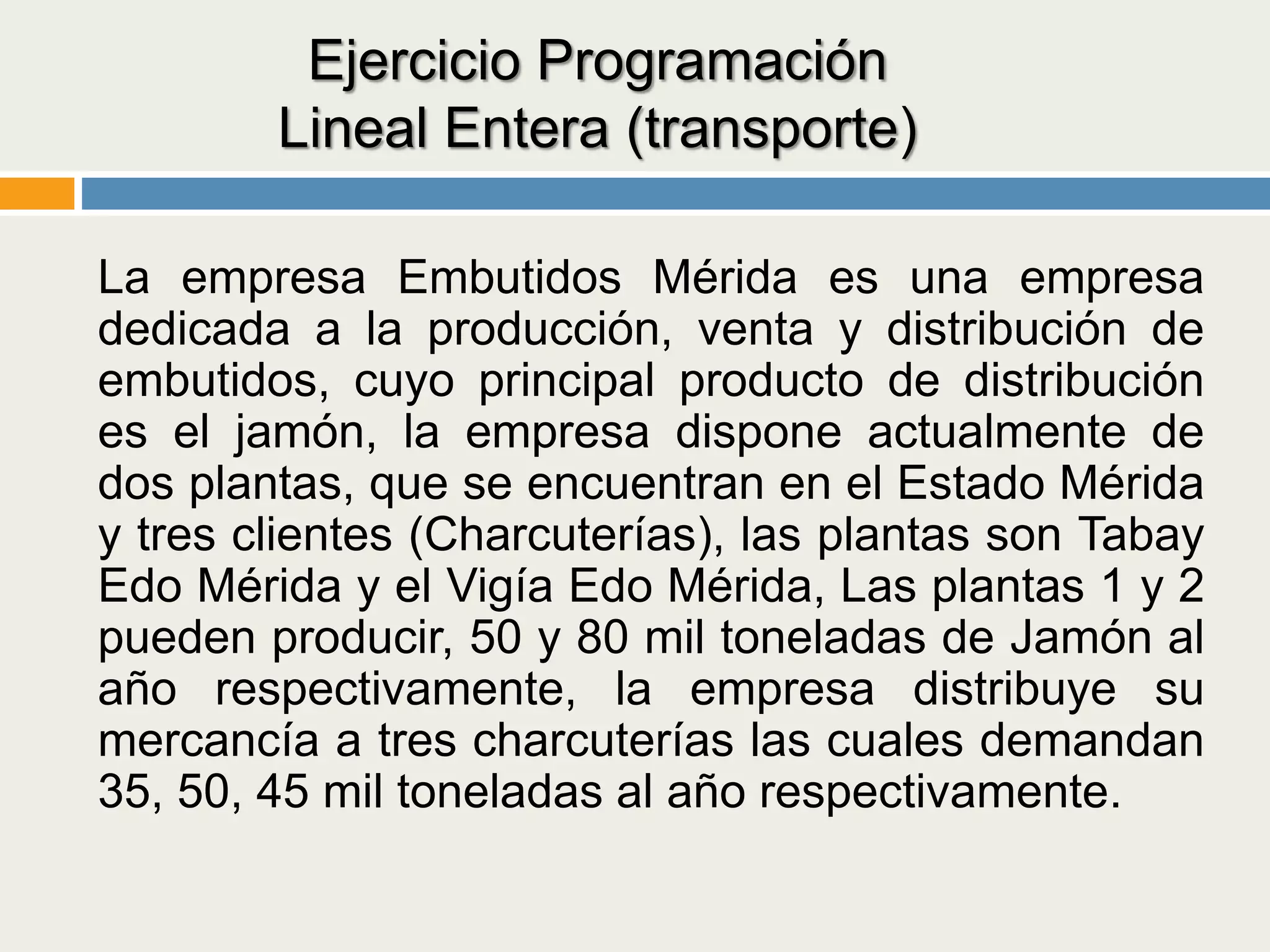 Programacion Lineal Entera | PPTX