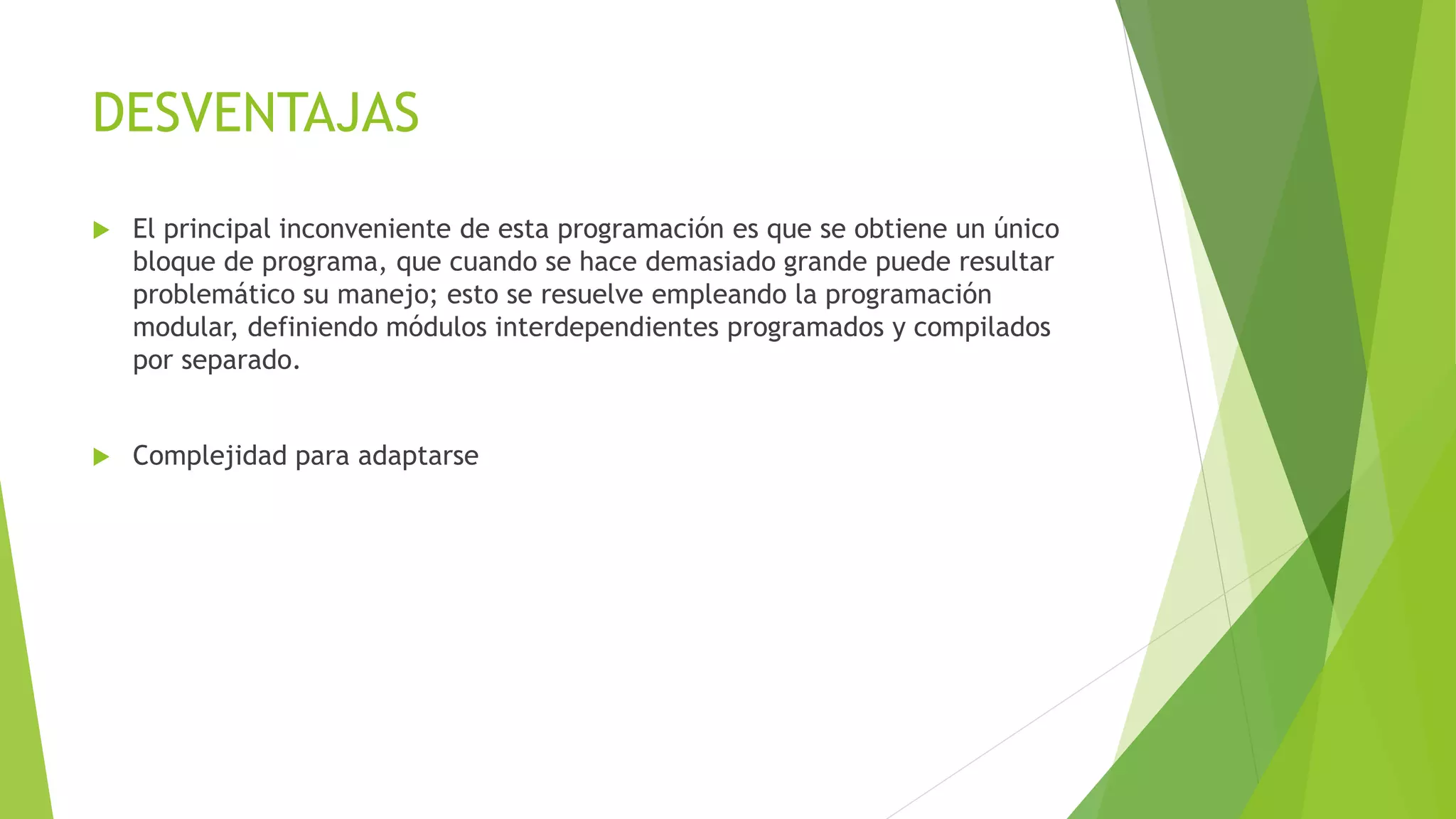 Programacion estructurada | PPTX