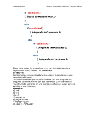Programacion estructurada | PDF