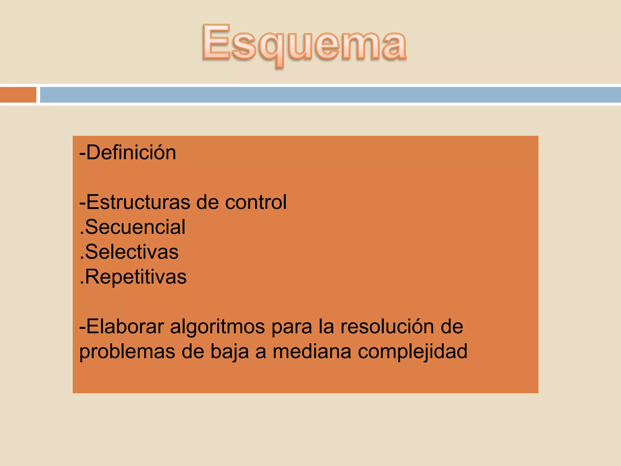 Programación estructurada Resumen | PPSX
