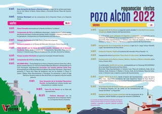 Programación Feria y Fiestas Pozo Alcón 2022 | PDF
