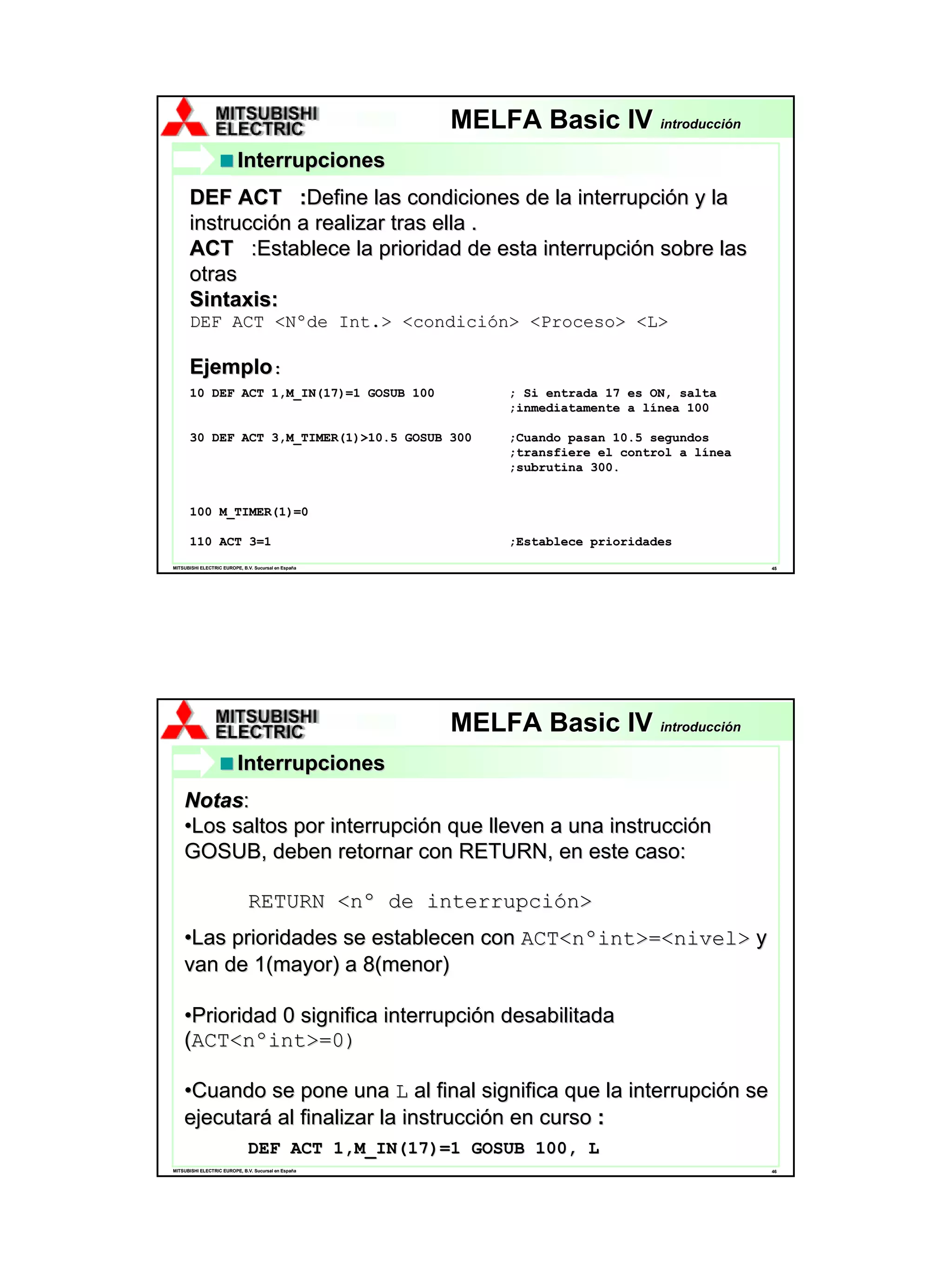 Programacion Melfa Iv Pdf