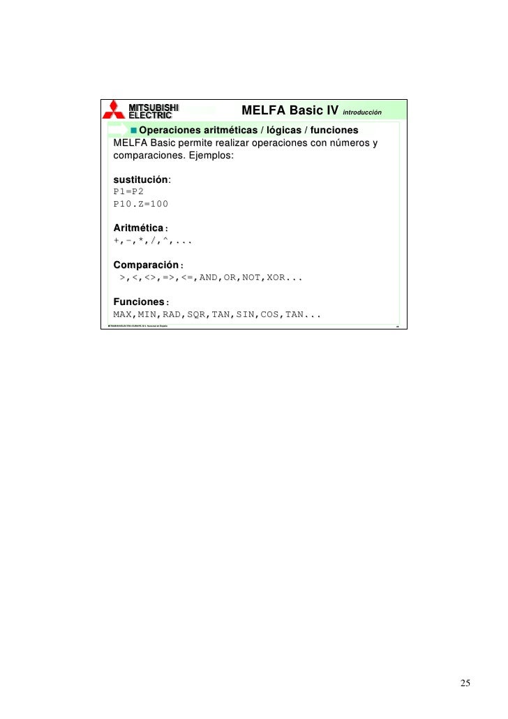 Programacion Melfa Iv