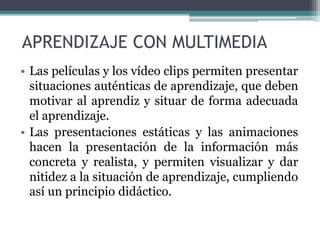 Presentaciones Electronicas & Multimedia | PPTX