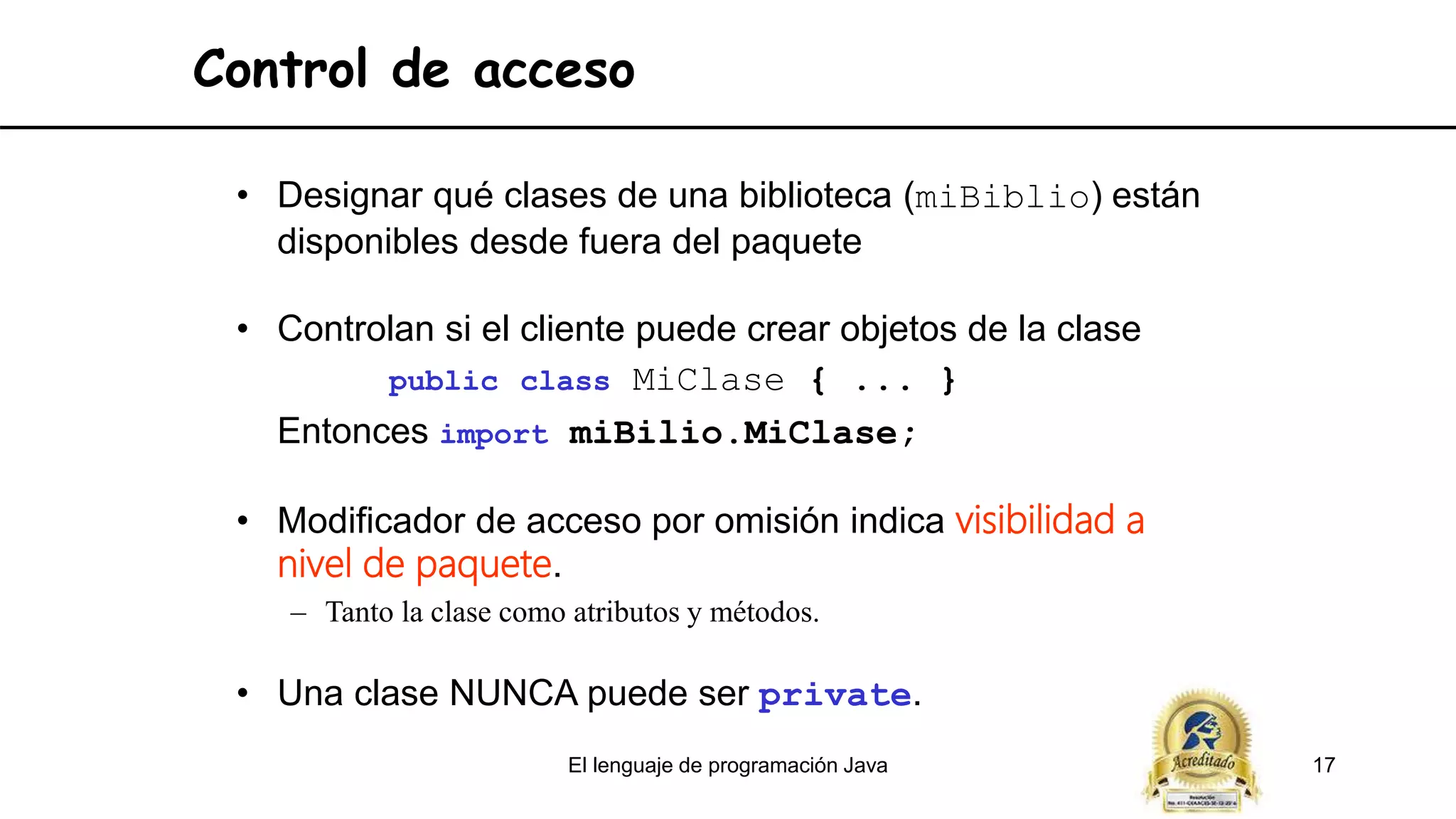 Programacion orientada a objetos 2 | PPTX