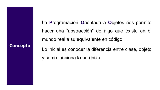 Programacion orientada a objetos c sharp | PPTX