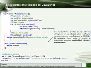 Programacion orientada a objetos en javascript | PPTX | Web Development ...
