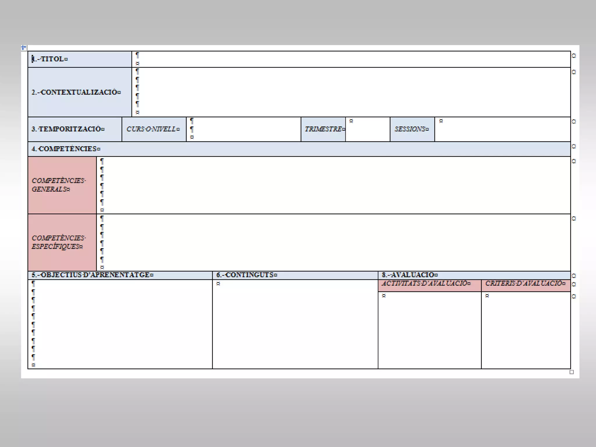 Programacions competencials | PPTX