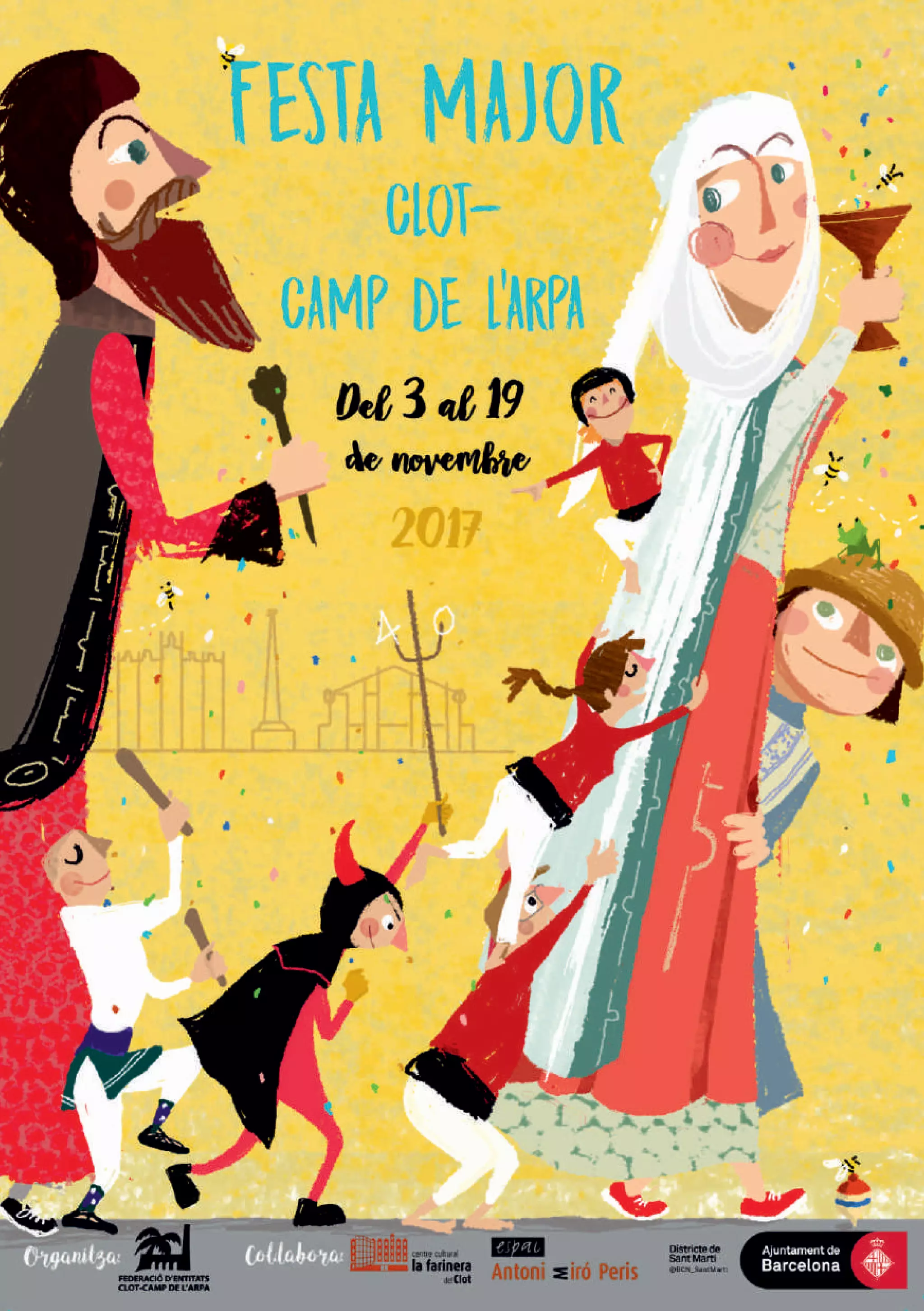 Programa de la Festa Major del Clot Camp de l'Arpa 2017 | PDF