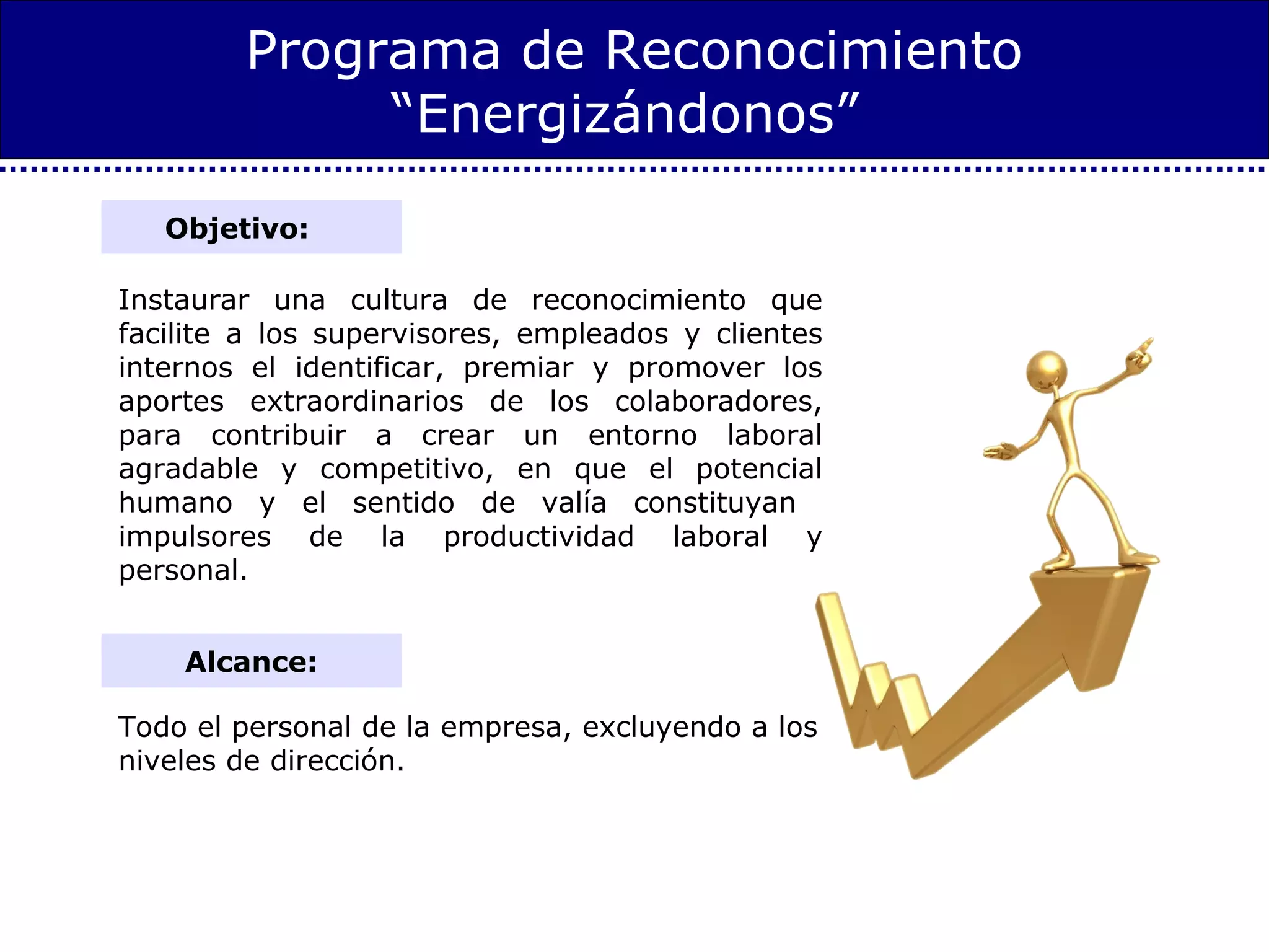Programa de reconocimiento energizandonos | PPT
