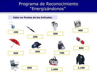 Programa de reconocimiento energizandonos | PPT