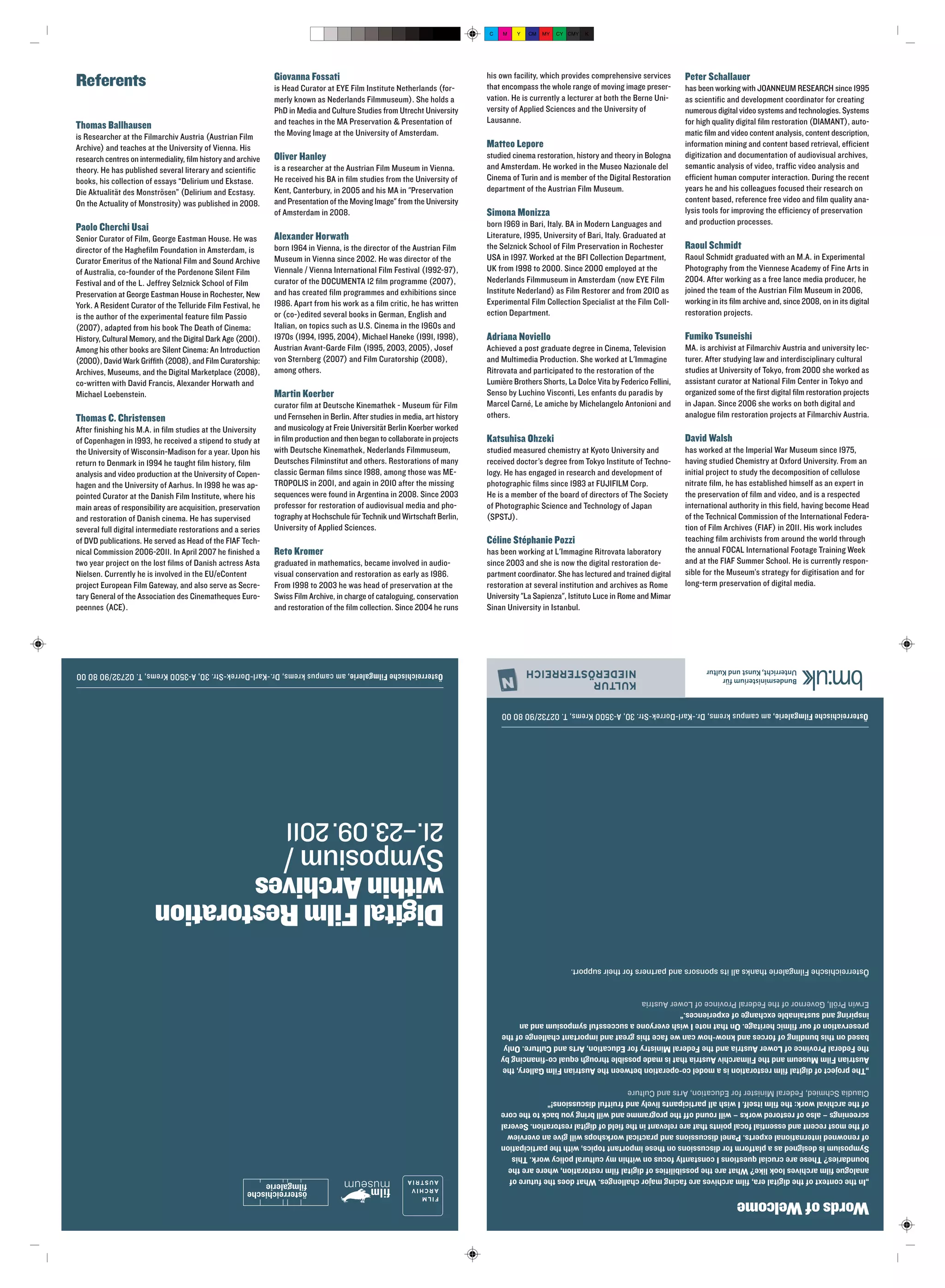 Programa de Simposio (2011) | PDF