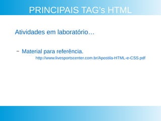HTML Básico - Programador web | PDF