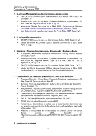Programa EconomíA Y ComunicacióN 09 | DOC
