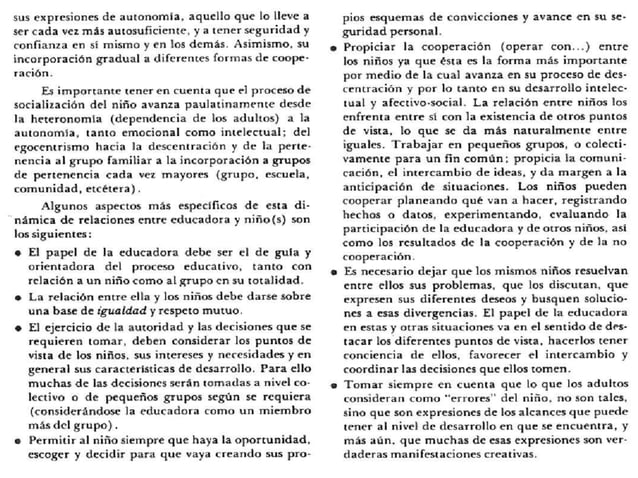 Programa Educacion Preescolar 1981 Pps