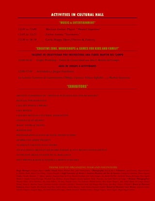 Program El Grito Mexican Fiesta 2015 - Mexican Independence Day ...