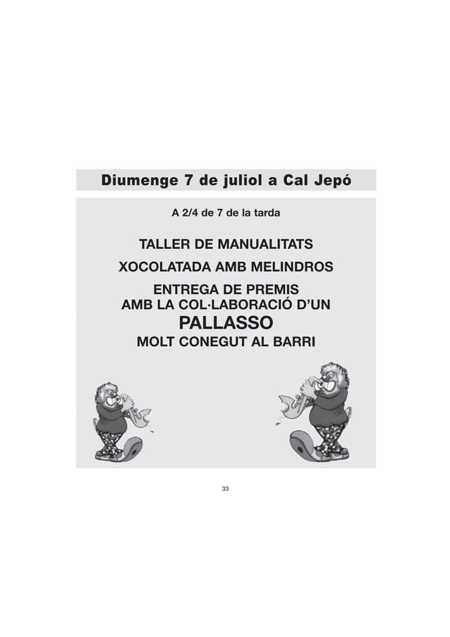 Programa fm hostafrancs 2019 | PDF