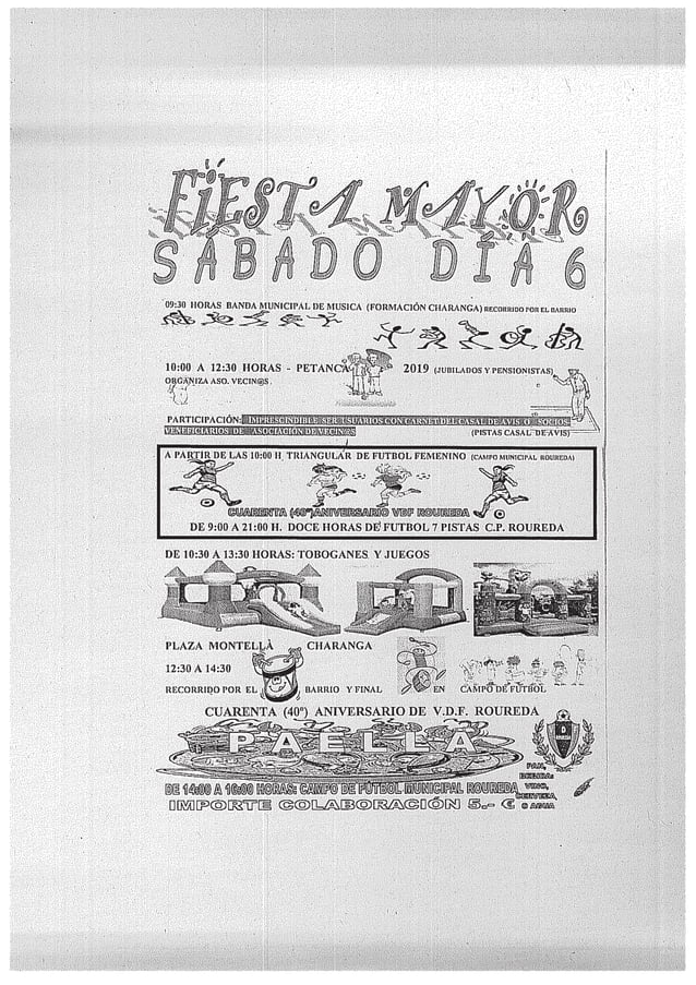 Programa fm la roureda 2019 | PDF