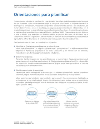 Programa de Estudio: geografía, territorio | PDF