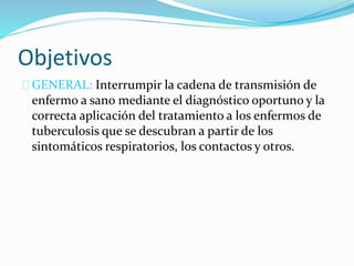 Programa Nacional Contra La Tuberculosis | PPTX