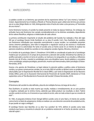 Programa nacional prevencion | PDF