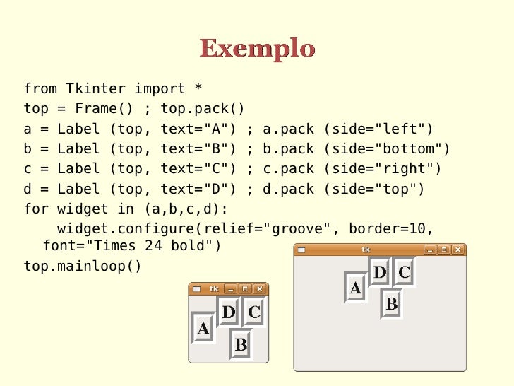 Programando Em Python Interfaces Graficas Com Tk 