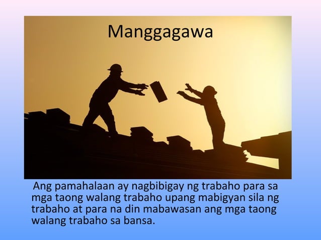Programa ng pamahalaan sa pagpapaunlad ng bansa baya slr | PPT
