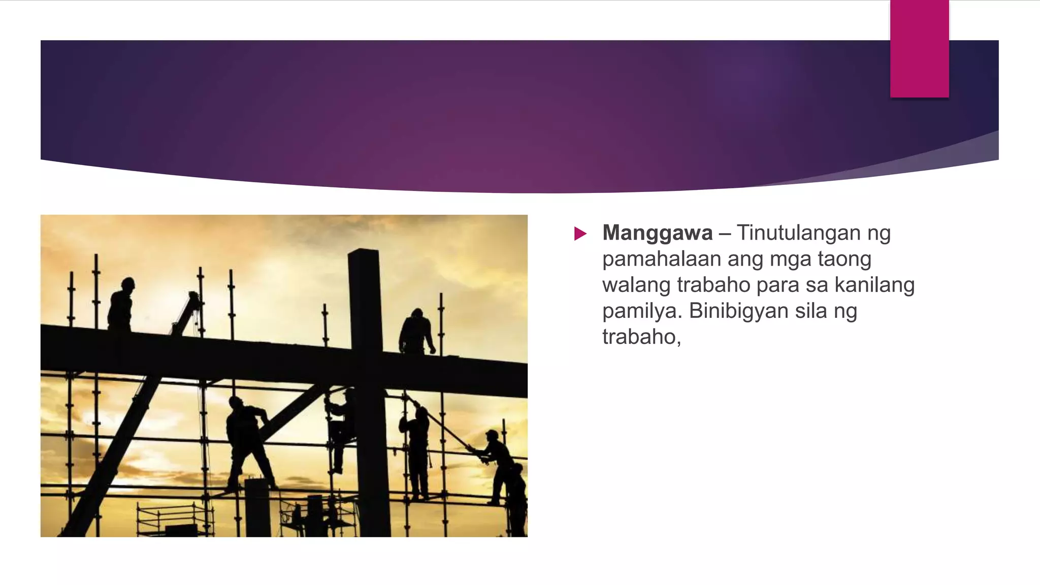 Programa ng pamahalaan sa pagunlad ng bansa narvaez 6 sjb | PPT