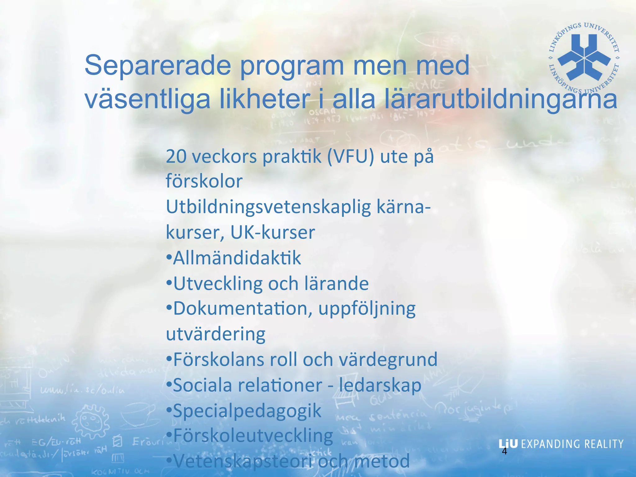 Programansvarigs presentation 120821 | PDF | Education