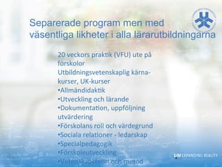 Programansvarigs presentation 120821 | PPT