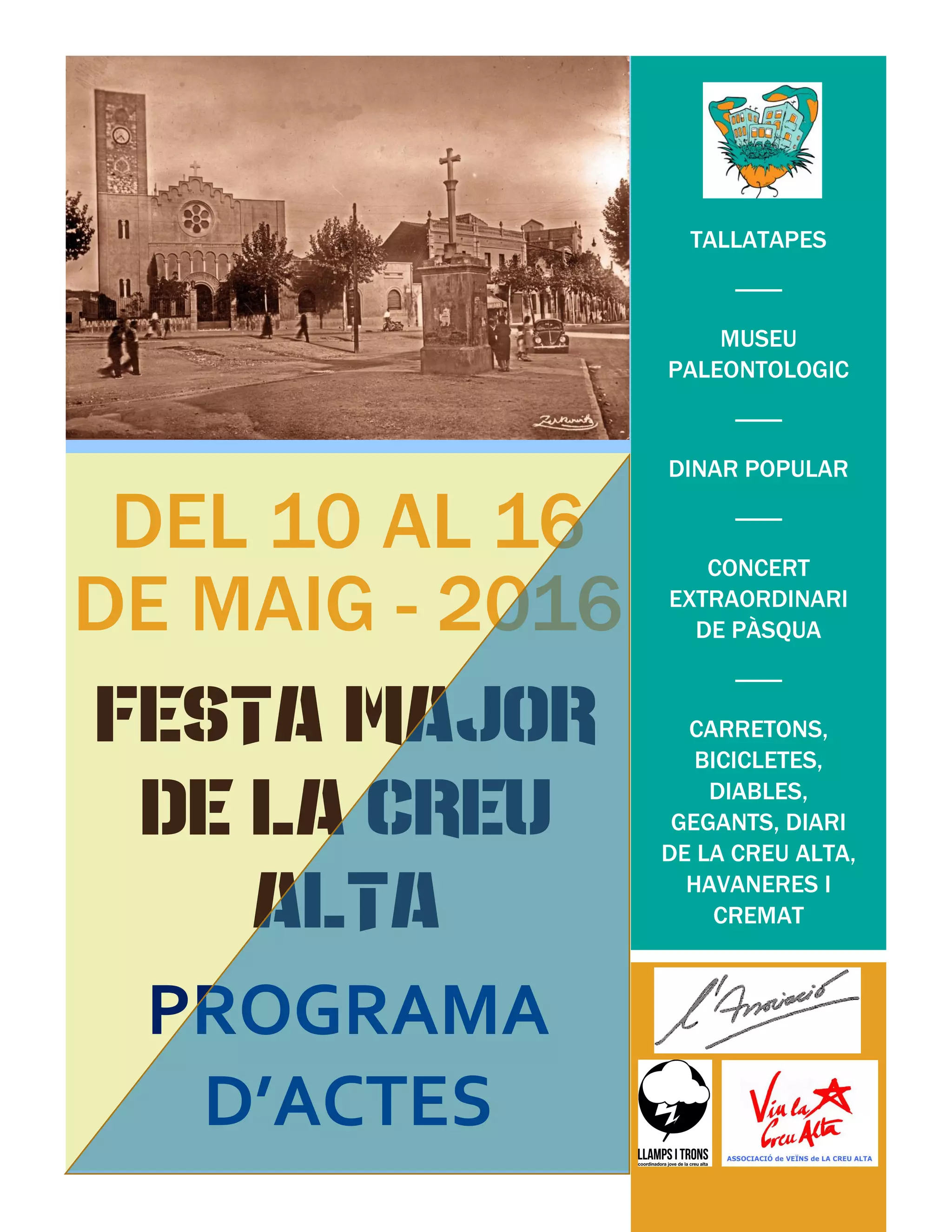 Programa oficial de la Festa Major de la Creu Alta 2016 | PDF