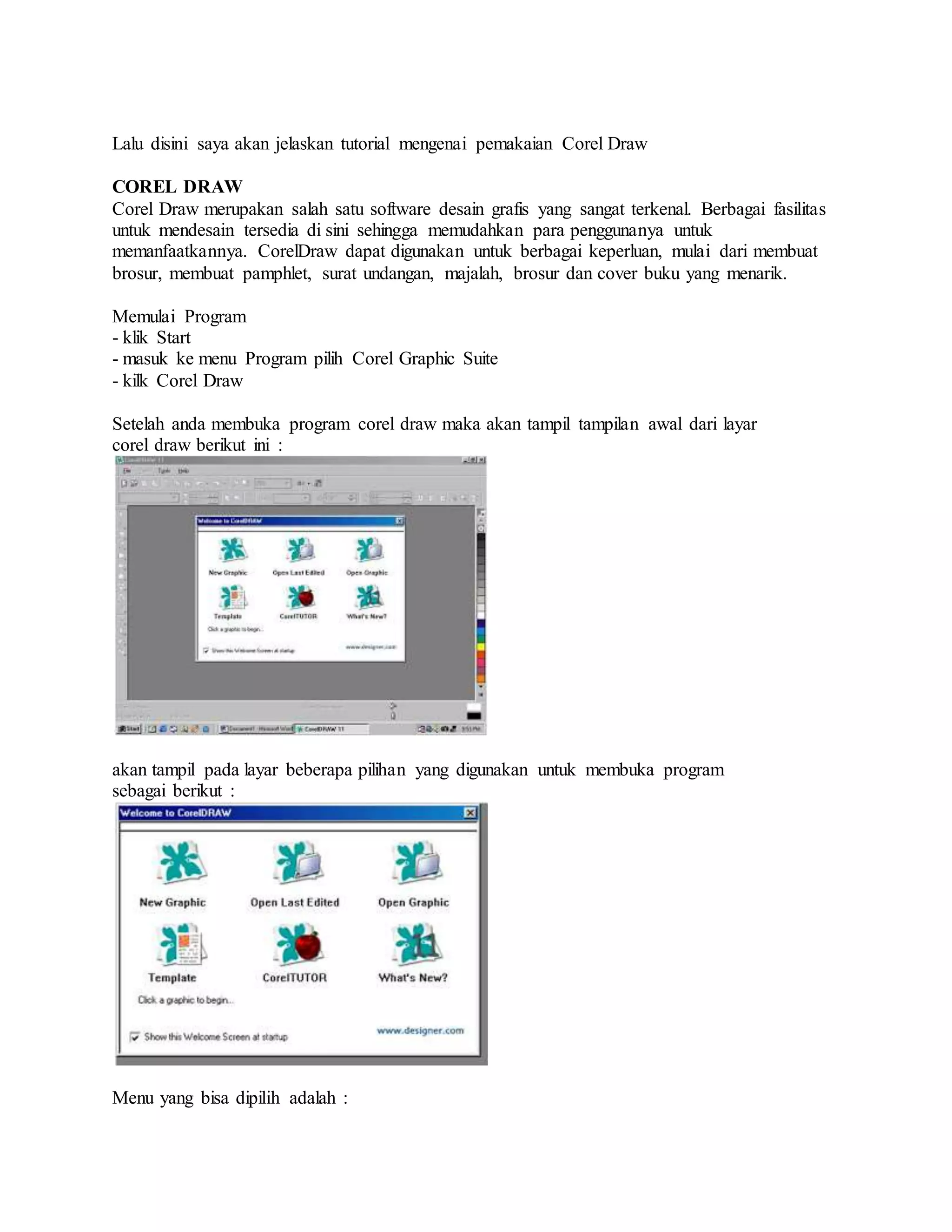 Program aplikasi grafis | PDF