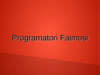 Programare | PPT