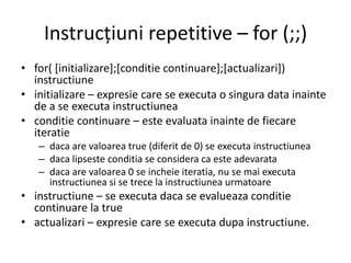 Programarea calculatoarelor c2 | PPT