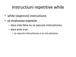 Programarea calculatoarelor c2 | PPT