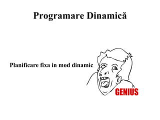 Programare dinamica | PPT